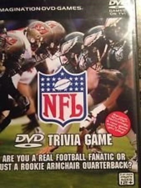 NFL DVD Trivia Game Cowboys Packers Steelers Vikings Giants Patriots ...