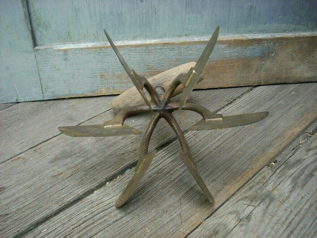 Antique Primitive Six Blade Hand Chopper Cutter Kitchen Tool | eBay