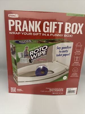 Prank Pack Roto Wipe | Wrap Your Real Gift in a Prank Funny Gag Joke ...