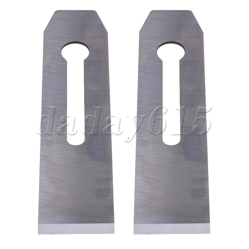2PCS Hand Planer Blade 44mm for Woodworking Trim Planing High-carbon ...