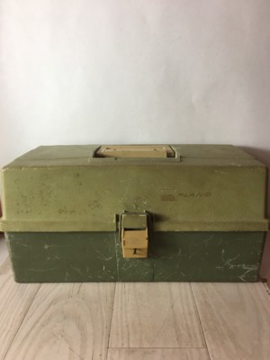 Vintage Plano Model 6300 N 3 Tray Two Tone Green | eBay