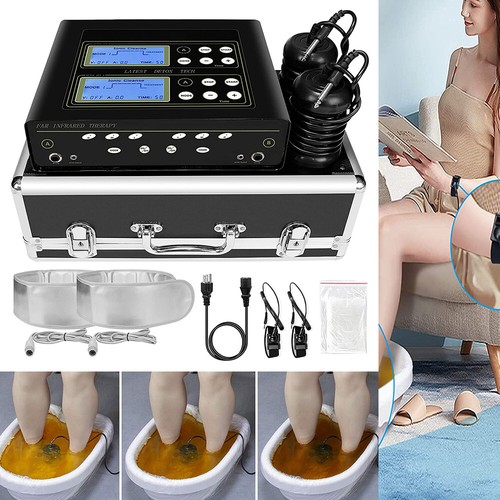 Ionic Detox Foot Bath Spa Machine Ion Detox Kit with Case for Christmas ...