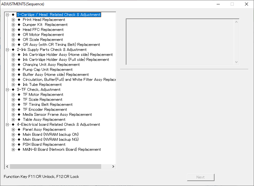 Epson Plotter Service Program SureColor F2100 + Compatible F2000 Service Manual | eBay