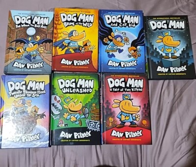 DogMan Books Lot 8 Books | eBay