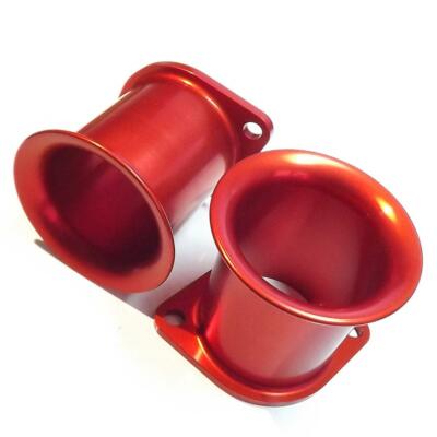 RED Velocity Stacks Air horns trumpets WEBER 44 IDF IDA DELLORTO 45 ...