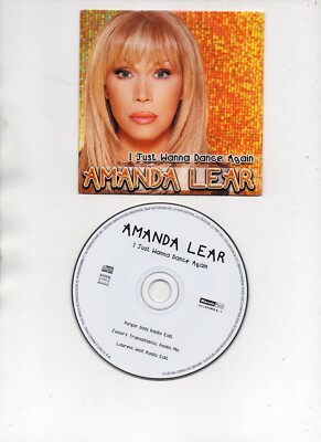 AMANDA LEAR RARE CDS I JUST WANNA DANCE AGAIN | eBay
