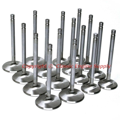 New Stainless Steel Valve Set 2.055 Intake & 1.625 Exhaust sb Chevy 400 ...