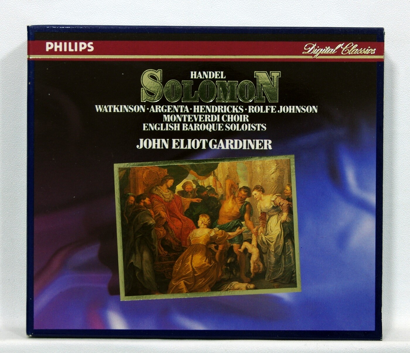 JOHN ELIOT GARDINER, HENDRICKS - HANDEL Solomon PHILIPS 2xCDs full ...