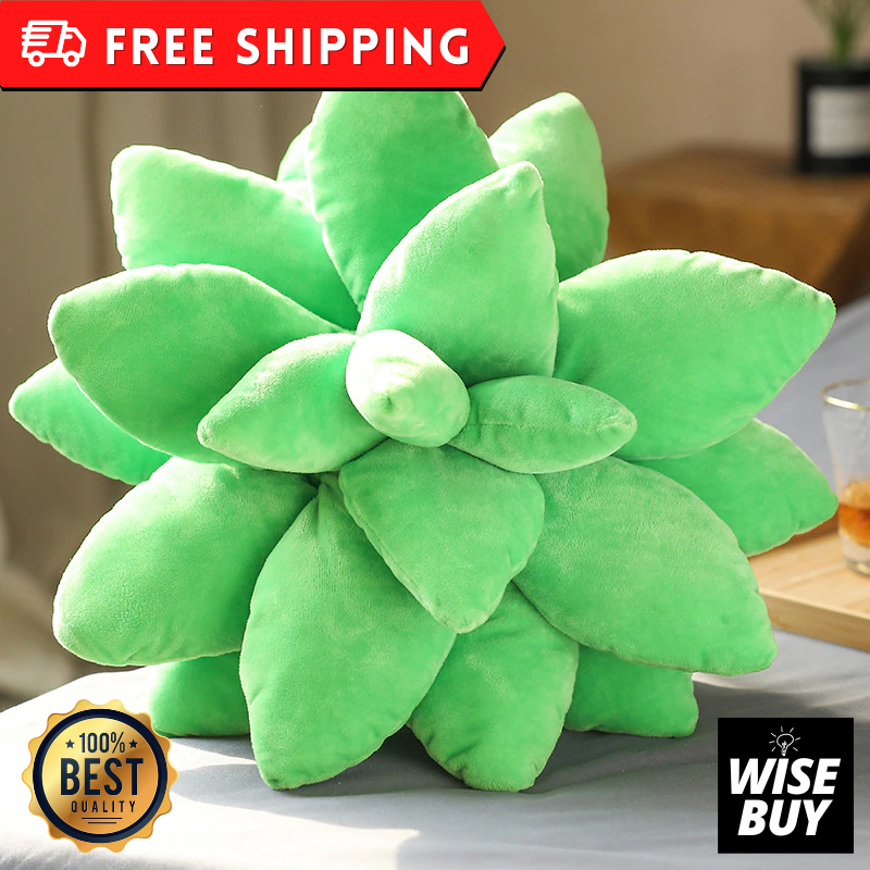Succulent Plush Toys Throw Pillows Cactus Stuffed Toys Succulent Plush ...