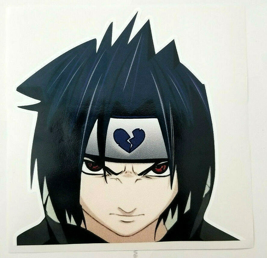 Sasuke Uchiha 4" x 4.5" Vinyl Decal Sticker Car Truck Anime Comic | eBay