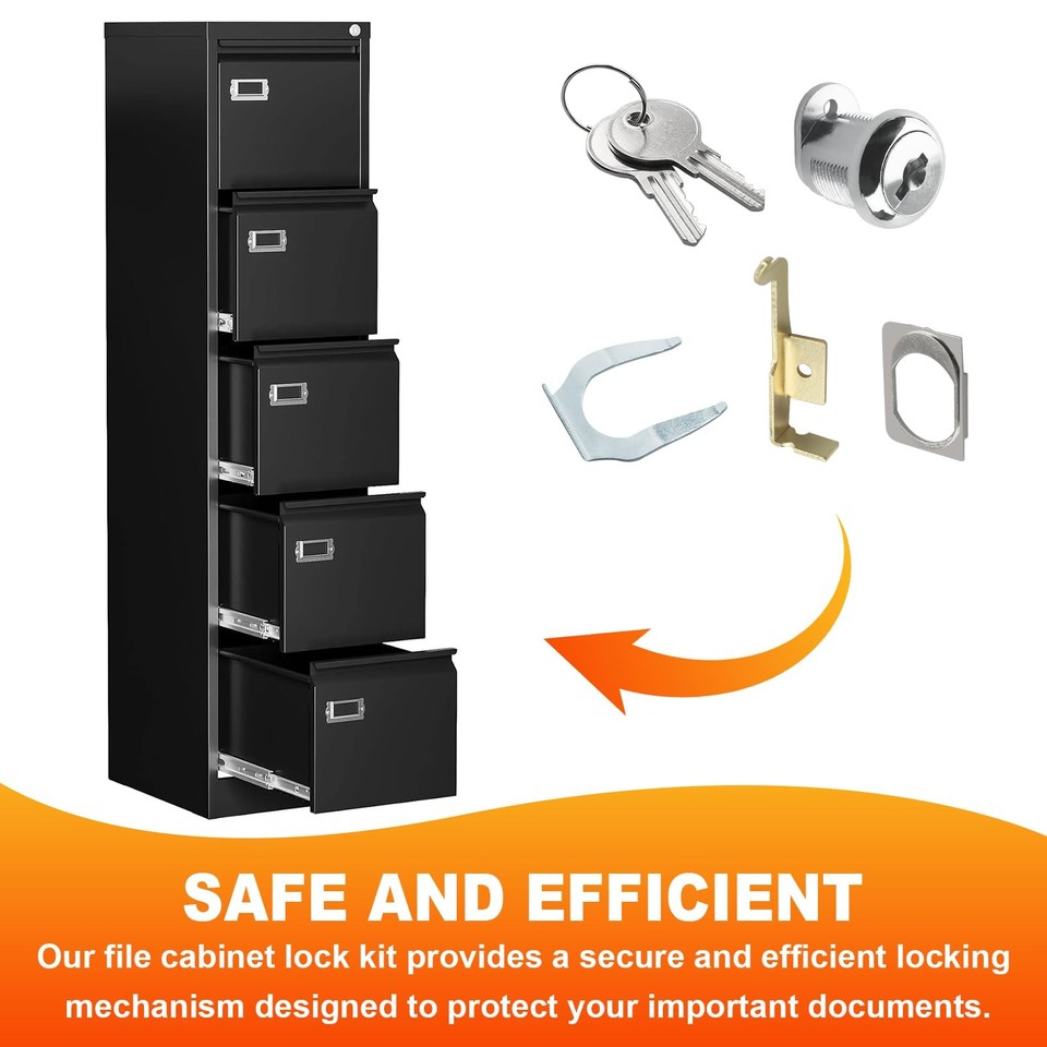 Vertical File Cabinet Lock Kit Replacement for HON F24 & F28 | eBay
