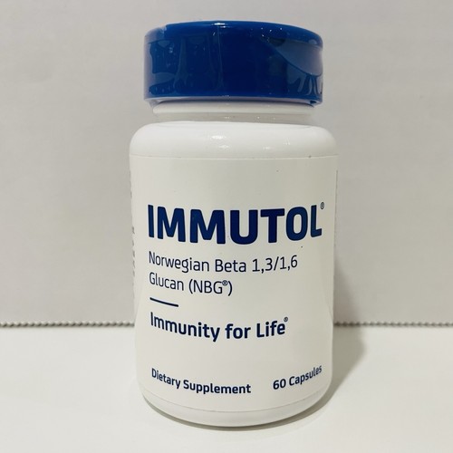 Immutol Immune Supplement Norwegian Beta Glucan, 60 Capsules, Exp. 06/ ...