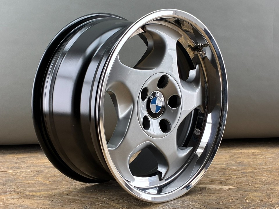 4Stk. origin BMW Style 21 Felgen wheels rims 8 & 9 x 17 zoll BMW E34 M5 ...