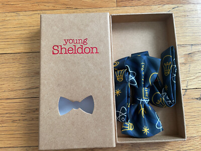 RARE Young Sheldon Youth Bow Ties Promotional Item Big Bang Theory ...