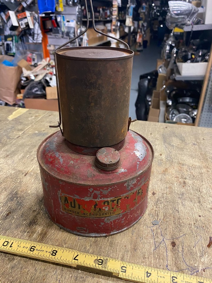 Antique Bunsen Auto Motor Heater Ford Model A T Auto Car Truck Engine ...
