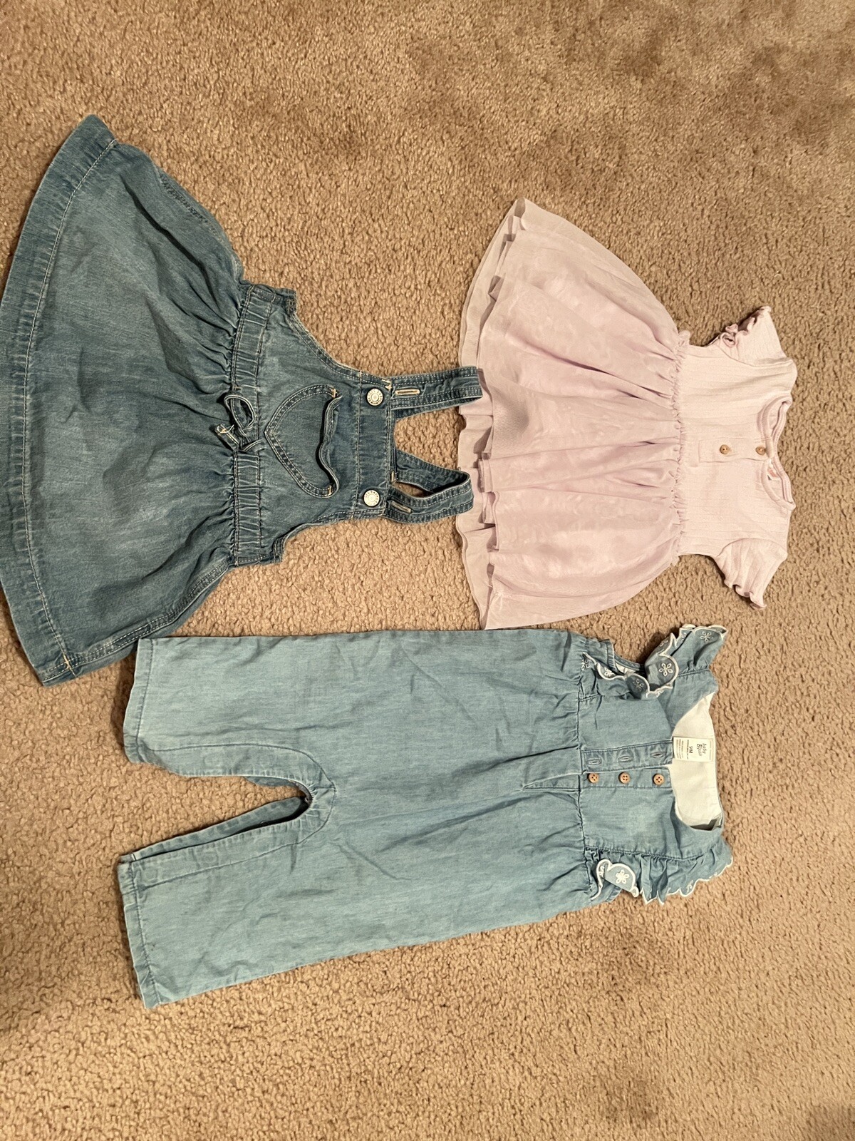 baby girl 6-9 months dress romper baby gap zara | eBay
