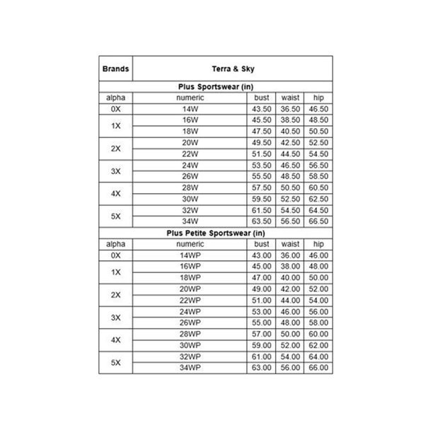 Terra & Sky NEW♈Woman's PLUS Capri legging's size 0X~Black/green/pink ...