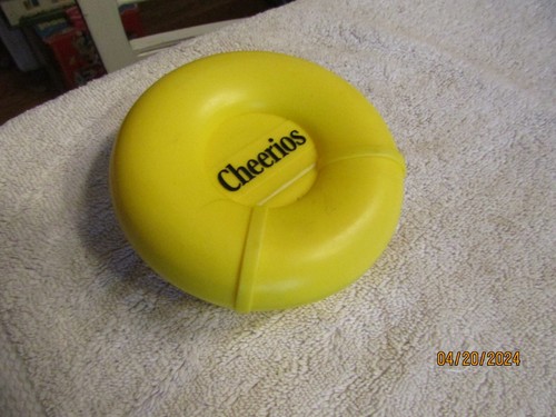 Vintage Cheerios Cereal Bowl Snack Container with Snap Lid OLD 1st ...