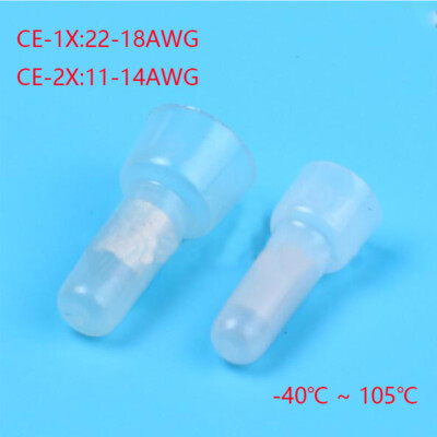Closed End Crimp Caps Electrical Wire Cable Closed Line Cap Terminals ...