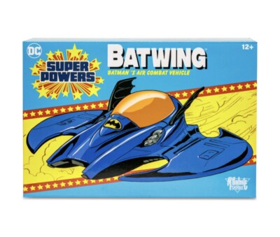DC Comic Super Powers Batwing Batman Air Combat Vehicle McFarlane Toys ...