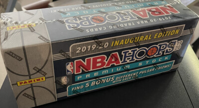 2019-2020 NBA Hoops Premium Stock Basketball Factory Set W/ 5 Pulsar ...