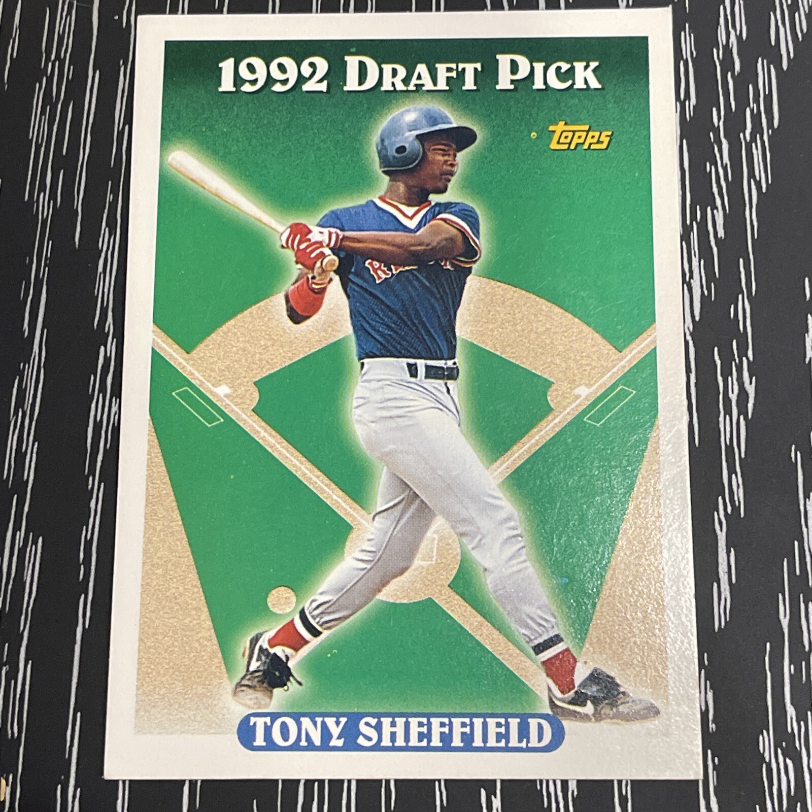 1993 TOPPS 1992 DRAFT PICK TONY SHEFFIELD #687 BOSTON RED SOX ROOKIE | eBay