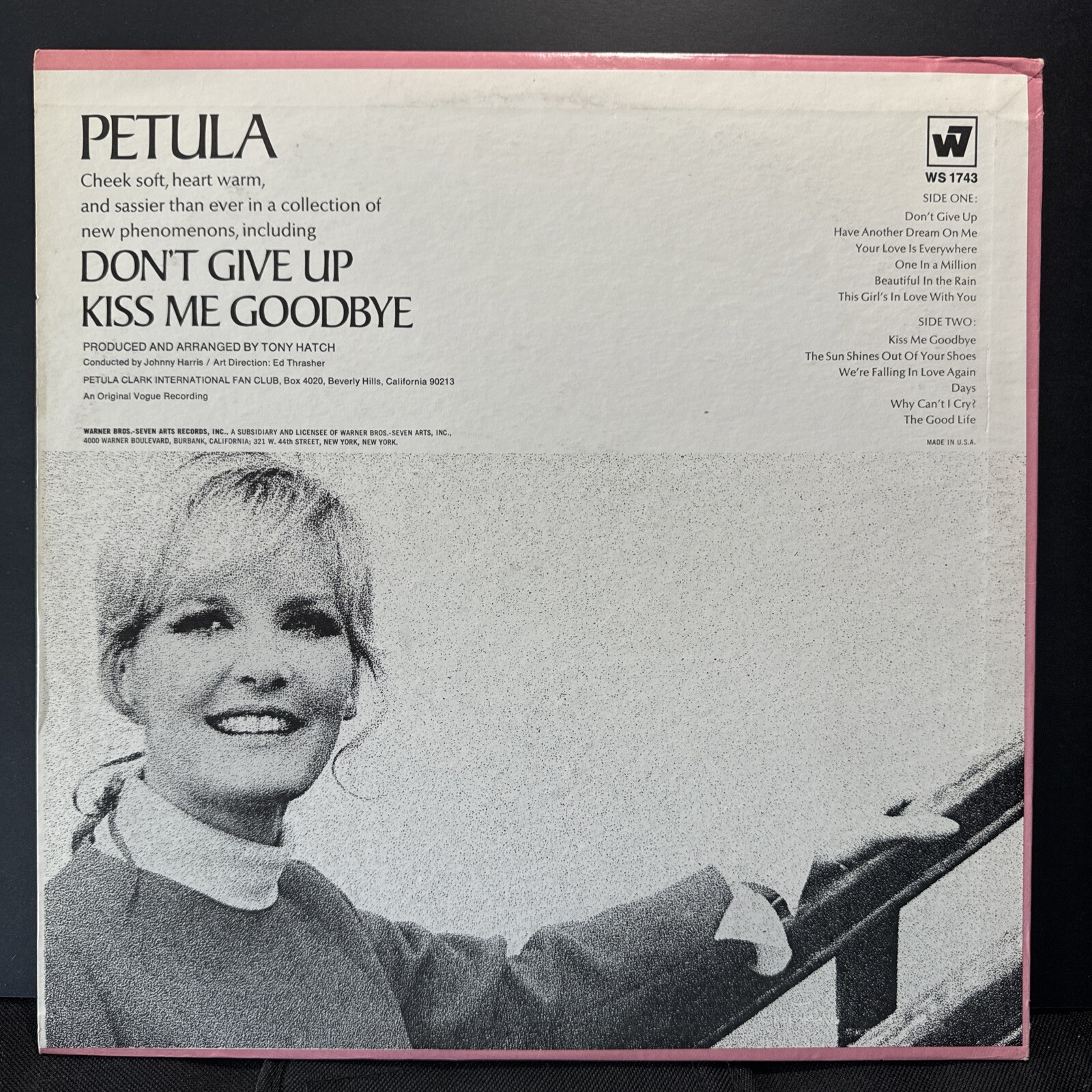 Petula Clark / Petula Lp Vinyl Warner 1743 | eBay