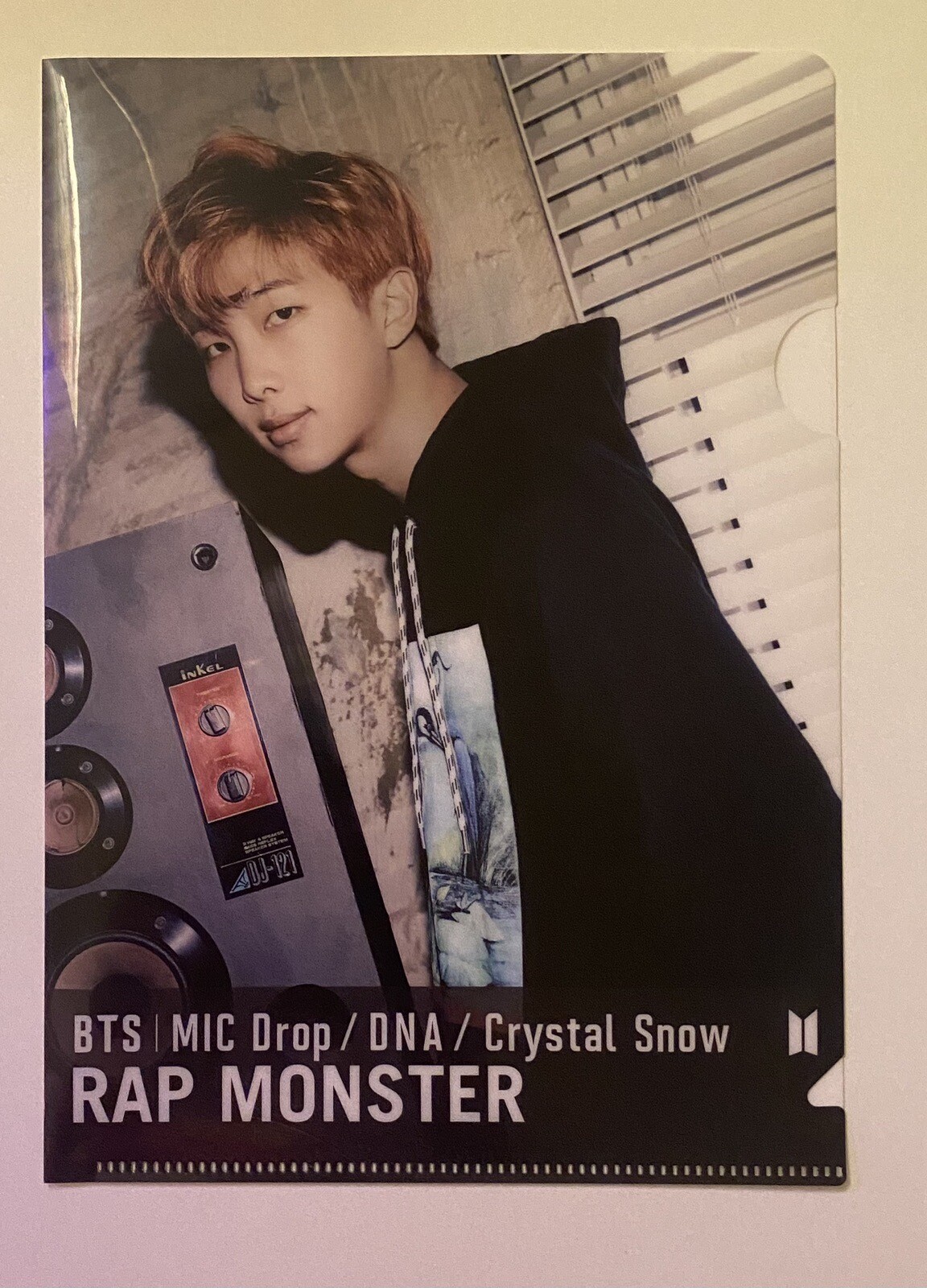 Kpop BTS Mic Drop / Dna / Crystal Snow RM Namjoon Official L Folder ...