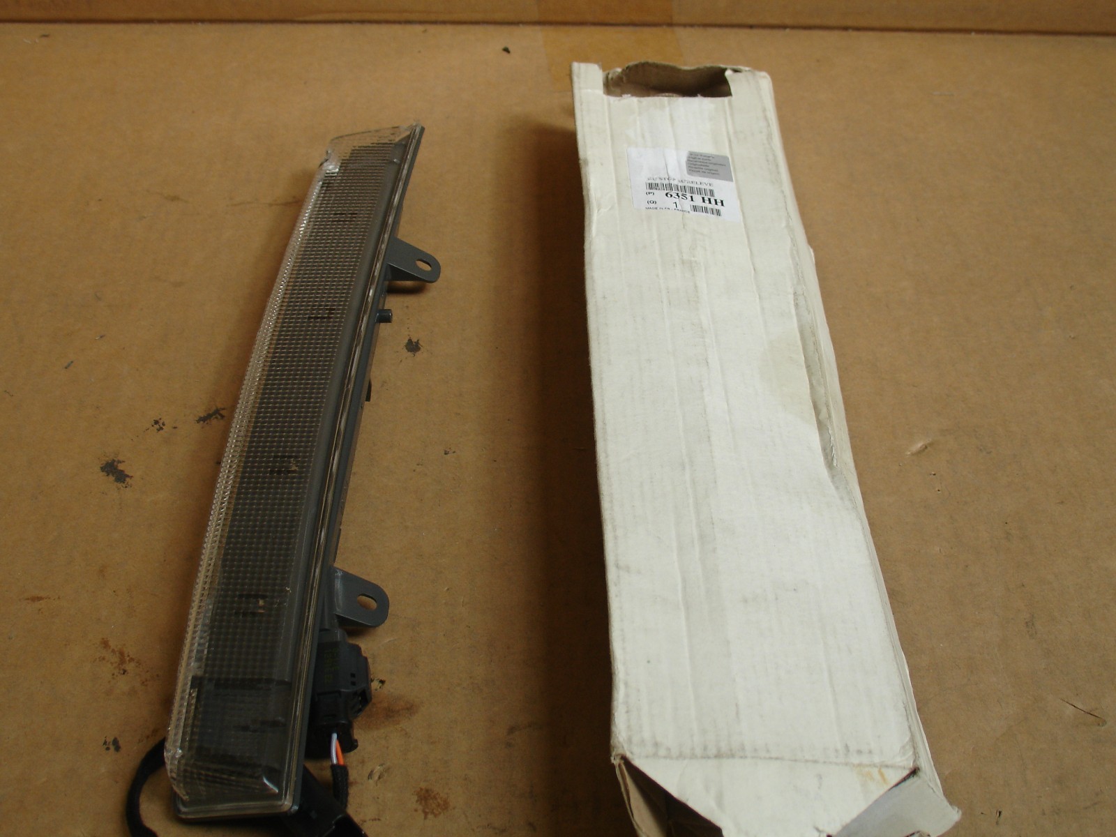 6351HH LED Third Central Brake Stop Light Lamp Clear For Peugeot 208 ...