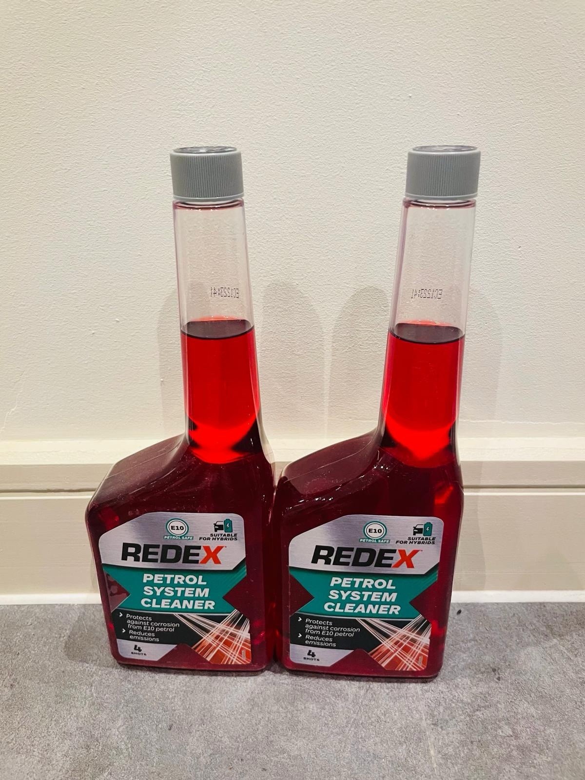 2 X REDEX PETROL FUEL SYSTEM TREATMENT CAR CLEANER 500ML E5 E10 Petrol ...