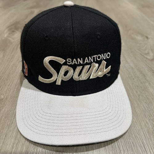 Vintage 90s San Antonio Spurs Sports Specialties Wool Script SnapBack Hat Cap | eBay