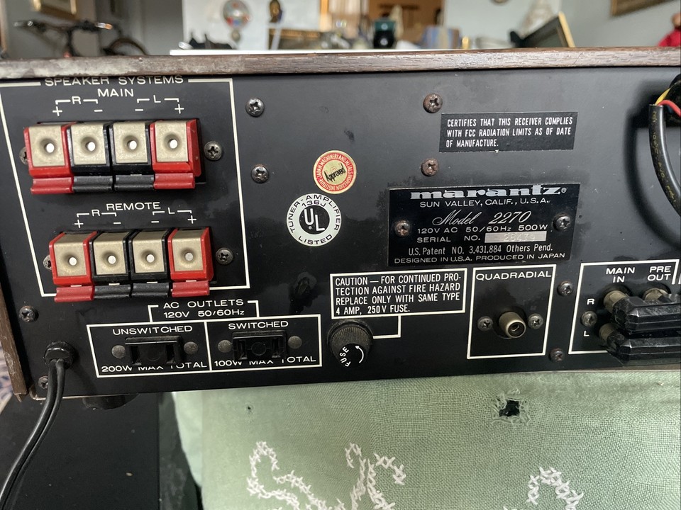 Vintage Marantz 2270 receiver. New panel lights it’s completely detoxed ...