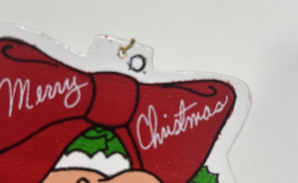 Vtg Tom Wilson American Greetings Ziggy Cartoon Christmas Ornament 1980 ...