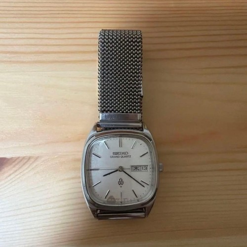 Seiko Grand Quartz TV Vintage Watch Mesh Band Used SV1207 | eBay