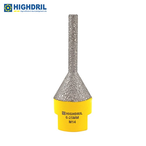 6mm-25mm Diamond Vacuum Brazed Diamond Milling Bits Porcelain Tiles ...