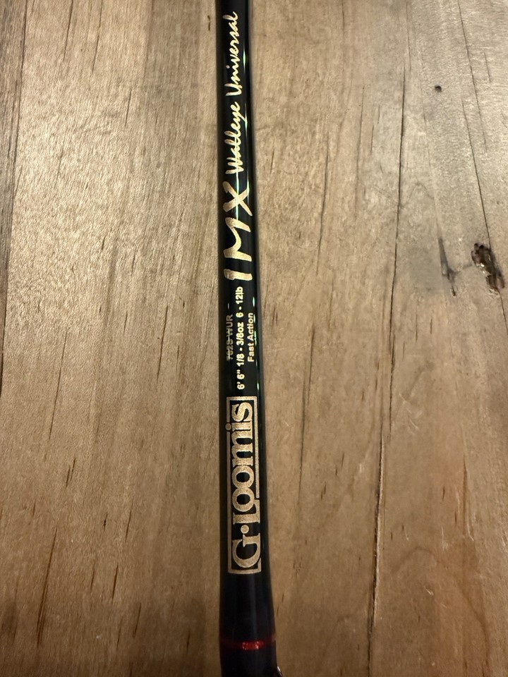 G. Loomis IMX Walleye 782S WUR Universal Spinning Rod | eBay