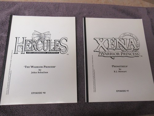 XENA Warrior Princess Script Prometheus Episode #7 & The Warrior ...