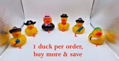 Super Rare Rubber Duckies Ducks - Choose Style - Jeep Ducking - US ...
