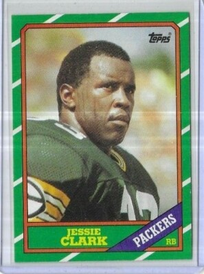 1986 Topps Football #217 Jessie Clark Green Bay Packers | eBay