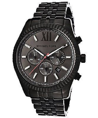 Michael Kors Lexington Men's Black Watch - MK8320 for sale online | eBay