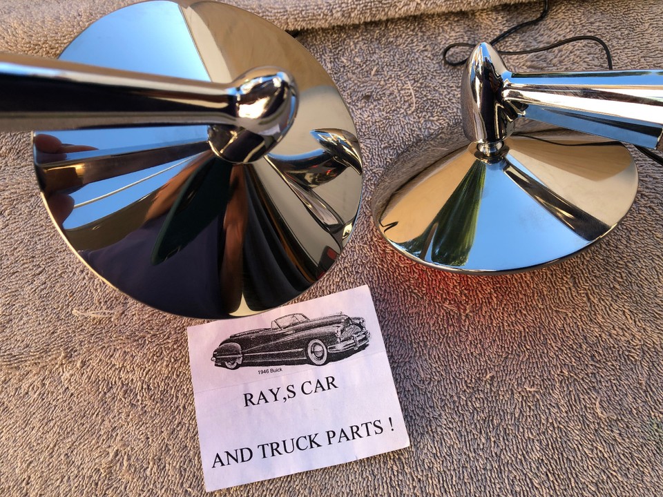 Classic Style Side View Mirrors With Built In Turn LED Arrows