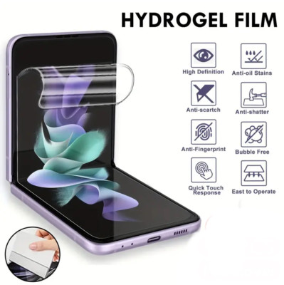 Z Flip Samsung Galaxy Screen Protector Z Flip 3 4 5 6 & 7 Hydrogel ...