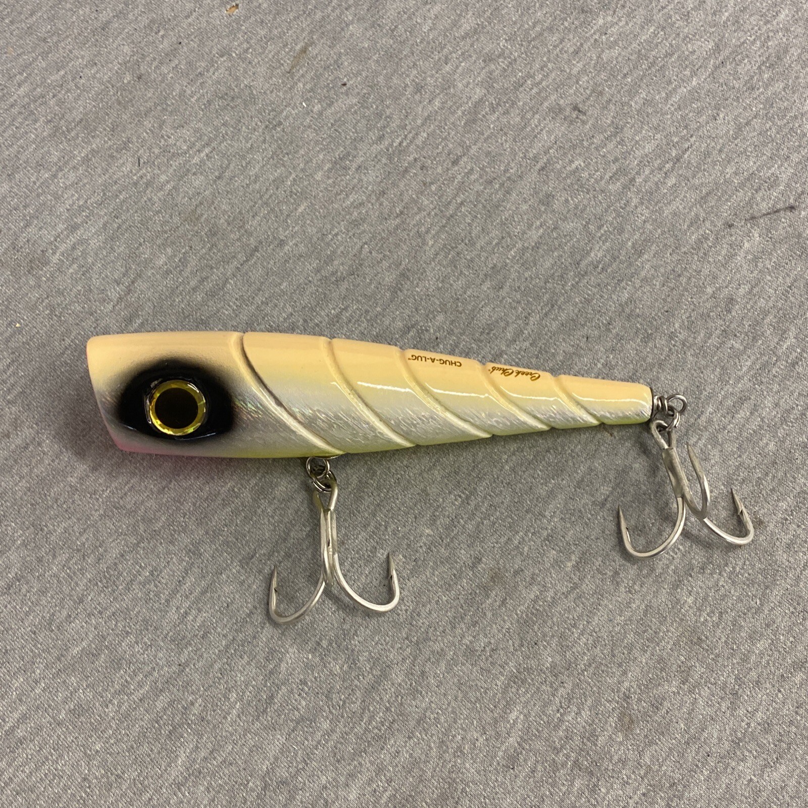 Creek Chub 17500 Chug-A-Lug 7-1/4" (18cm) 4oz Topwater Lure Funny Bone ...