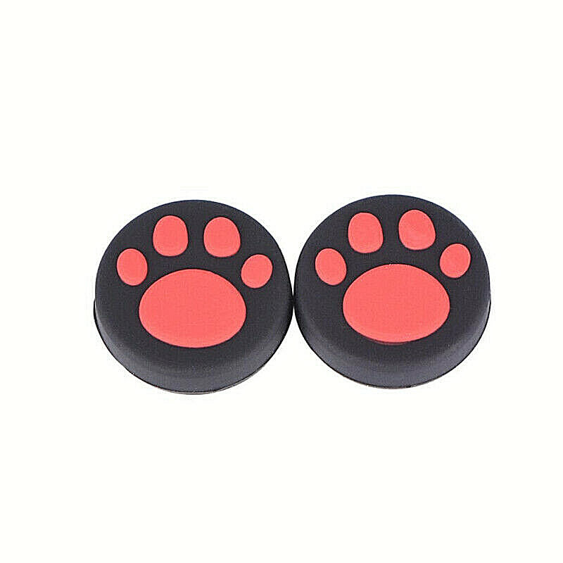 4 Thumb Stick Grip Caps PS4 PS3 X Box Controller Paw Football Smiley ...