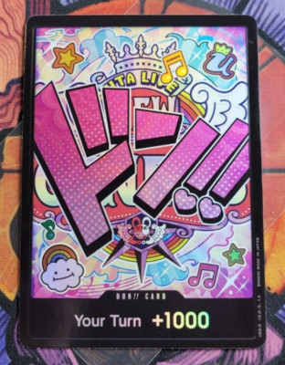 Uta DON!! HOLO FOIL PRB-01 Premium Booster One Piece Card English | eBay