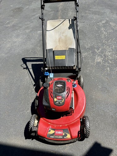 TORO Recycler Lawn Mower Gas Walk Behind Self Propelled Rear Wheel ...
