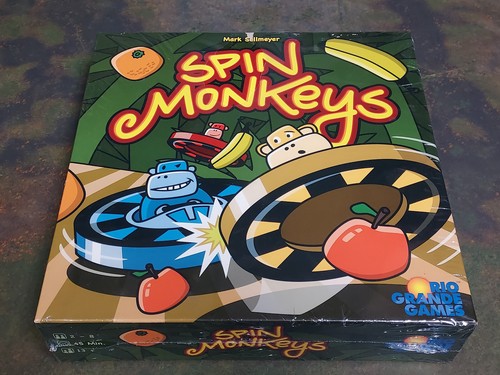 Spin Monkeys - Rio Grande Games Board Game Damaged edg but New! | eBay
