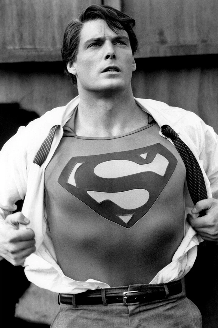 Christopher Reeve Clark Kent Superman