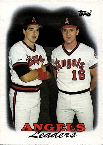 1988 Topps #381 Angels Leaders | eBay