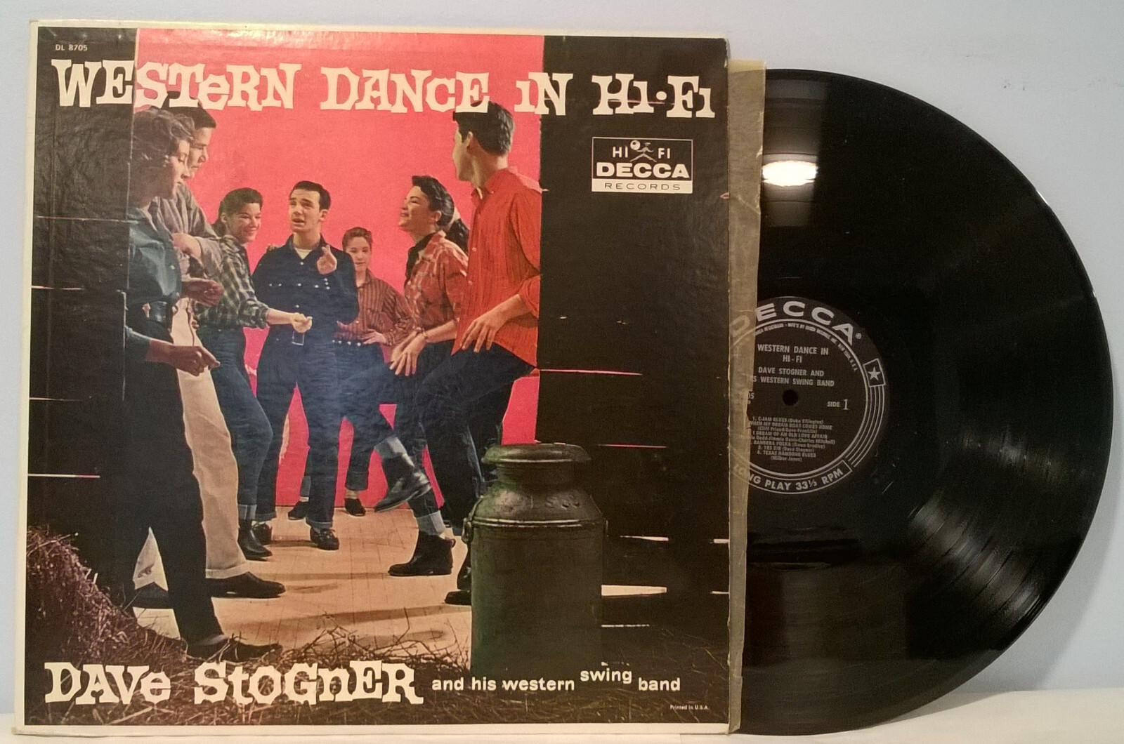 DAVE STOGNER Western Dance In Hi-Fi '58 Decca MONO first press NICE | eBay